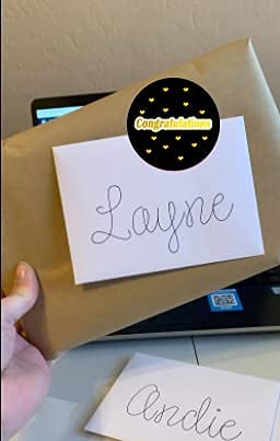 Congratulations Sticker Labels,Congrats for Envelope Seals,Anniversary,Birthday and Graduation Party Designs,2 Inches,500pcs.
