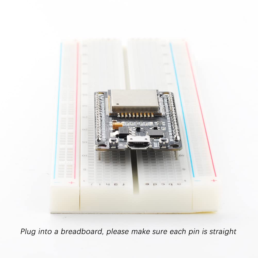 DIYmall DEVIT V1 ESP32-WROOM-32 Development Board ESP32 ESP-32S WiFi+BT BLE Dual-core Dev Module CP2102 forArduino DOIT(Pack of 2PCS)