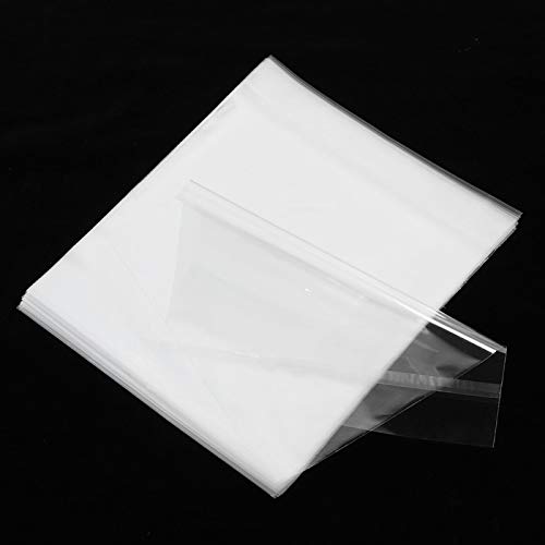 BOLORAMO CD Player Protective Bag, Dust-Proof Cover Anti Static Round Bottom 50 Pcs 12 inch for Internal PC Hard Disk Reader for Laptop USB 3.0 Type-C