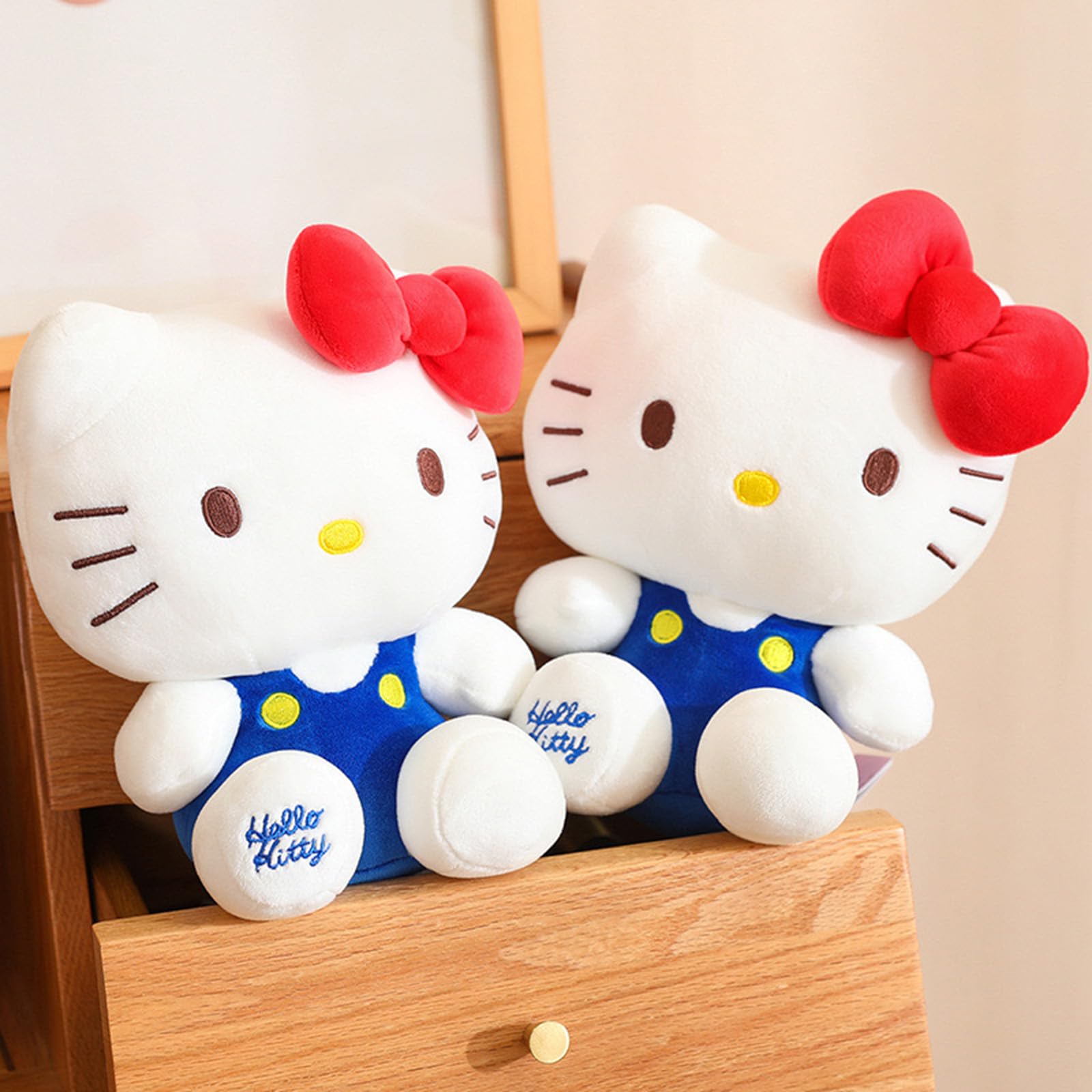 18 "Cute Cat Plush Toys for Hello Kitty Plush, Suitable for Friends and Family Plush Gifts