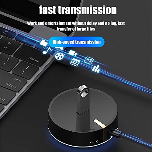 WJCCY USB 2.0 Extender Adapter Branch Computer U Disk Extension Cable Set Extender (Color : White)