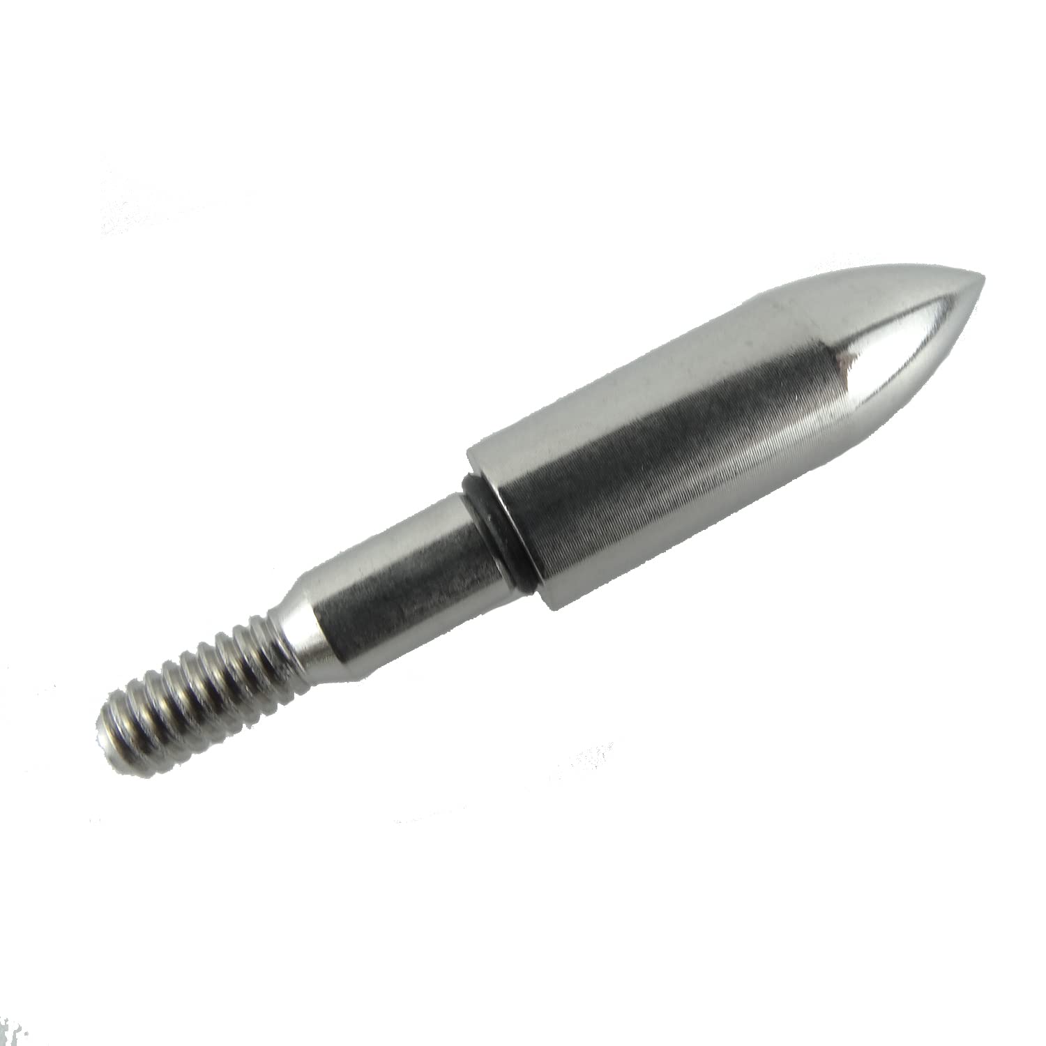 12 PCS Bullet Field Points 5/16'' 150grain Replacement Target Practice Screw-in Arrow Tips for DIY Flying Arrow Archery Arrowhead