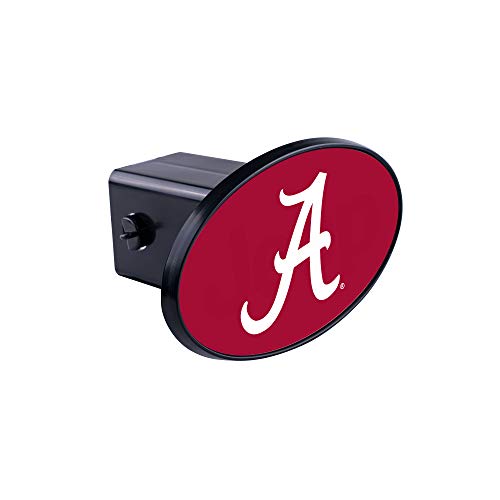 Trik Topz Trailer Hitch Cover High Impact ABS NCAA Alabama Crimson Tide Fits 2in Receiver (TT-4318)