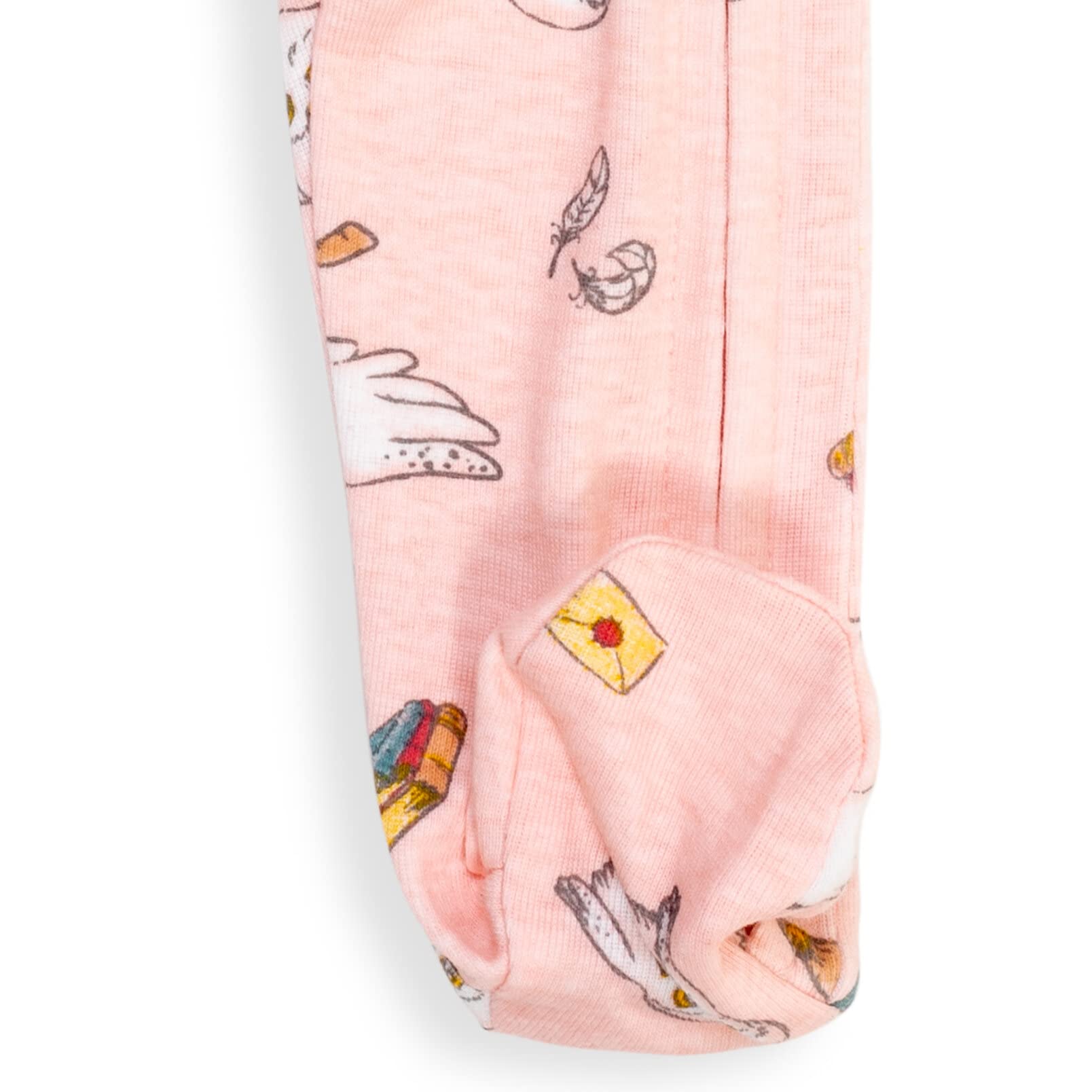 Harry Potter Newborn Baby Girls 2 Pack Sleep N' Play Coveralls Pink/White 3-6 Months