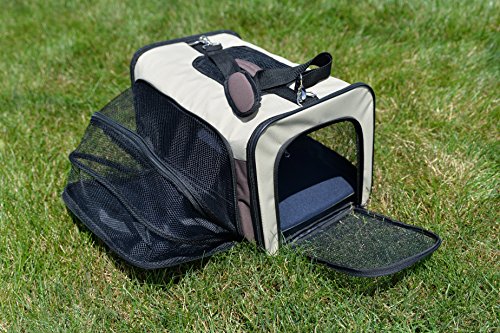 Armarkat PC102R Beige & Chocolate Pet Carrier