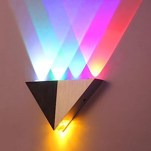 BAUFAS Outdoor Wall Lighting,5W LED Wall Sconce Light Fixture Indoor Hallway Up Down Wall Lamp Spot Light Aluminum Decorative Lighting for Theater Studio Restaurant Hotel