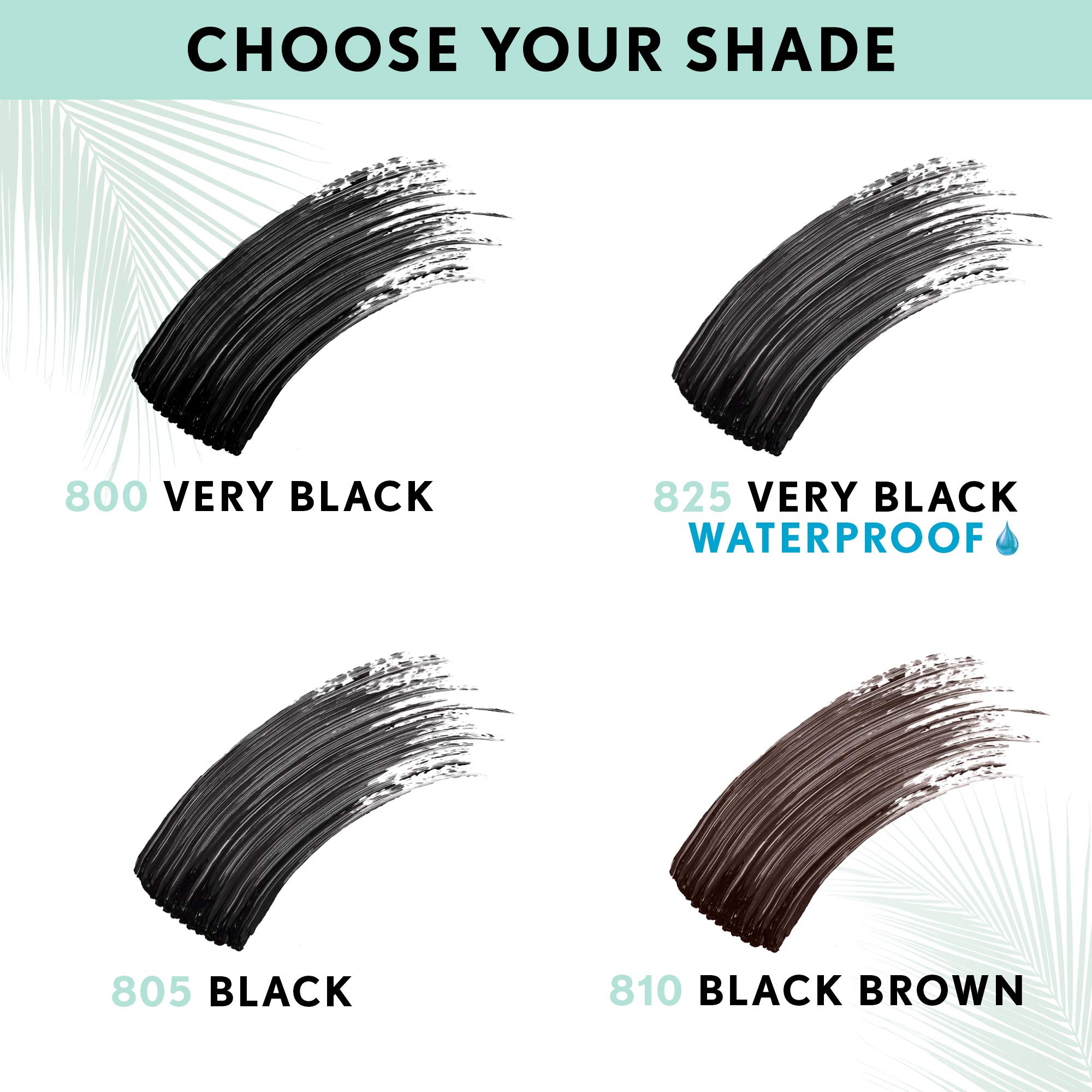 CoverGirl Lash Blast Clean Volume Waterproof Mascara, Vegan Formula, Volumizing, Smudge-Proof, Cruelty Free, Very Black, 1 Count