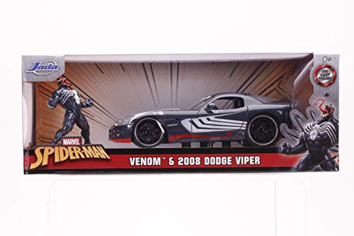 Jada 1:24 Diecast 2008 Viper with Venom Figure, Unisex Adult