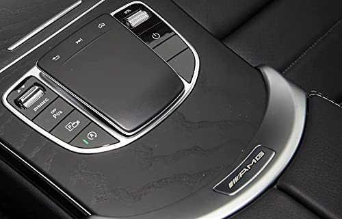 2pcs for Benz AMG Steering Wheel Emblem Decal Sticker Badge Decoration Logo for Mercedes-Benz Accessories(AM)