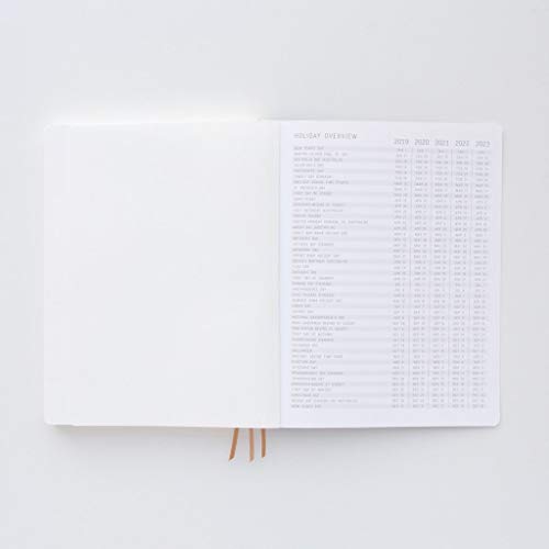2019 DesignWorks Ink JF10-1006 Ink Standard Issue No. 4 Project Planner Notebook No. 4: 7.5" x 10", Black