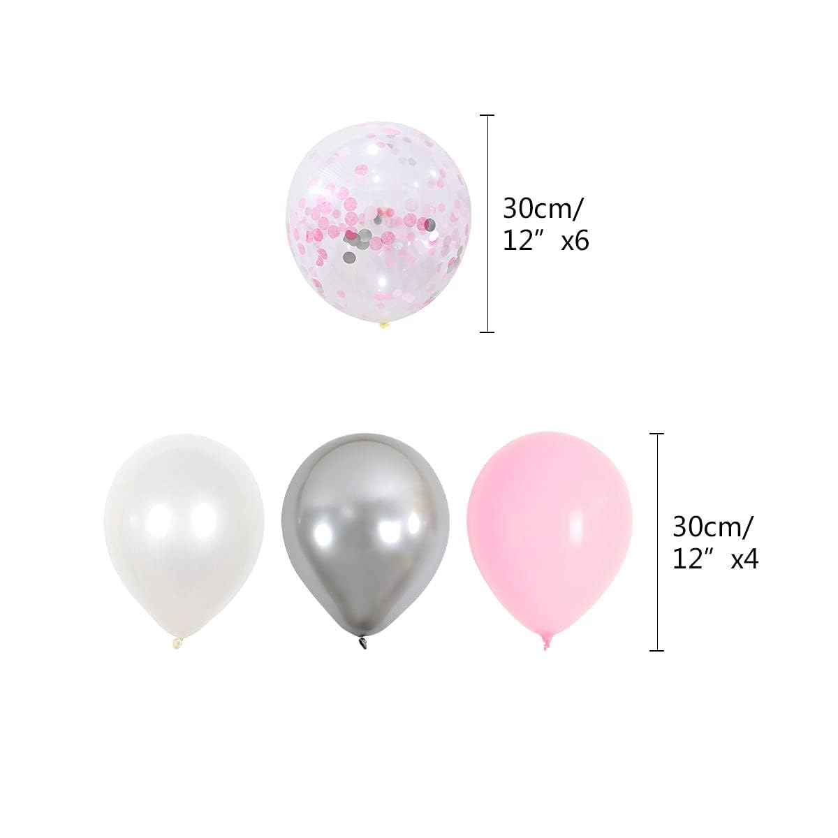 Elephant Baby Shower Decorations – It's a Girl Baby Shower in Pink and Gray Theme – Cute Elephant Party Kit – Virtual Baby Shower Decorations – Multipurpose Elephant Décor – Ready To Install