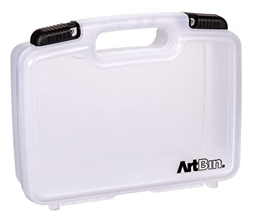 ArtBin Quick View Deep Base Carrying Case12inX3.25inX9.875in Translucent