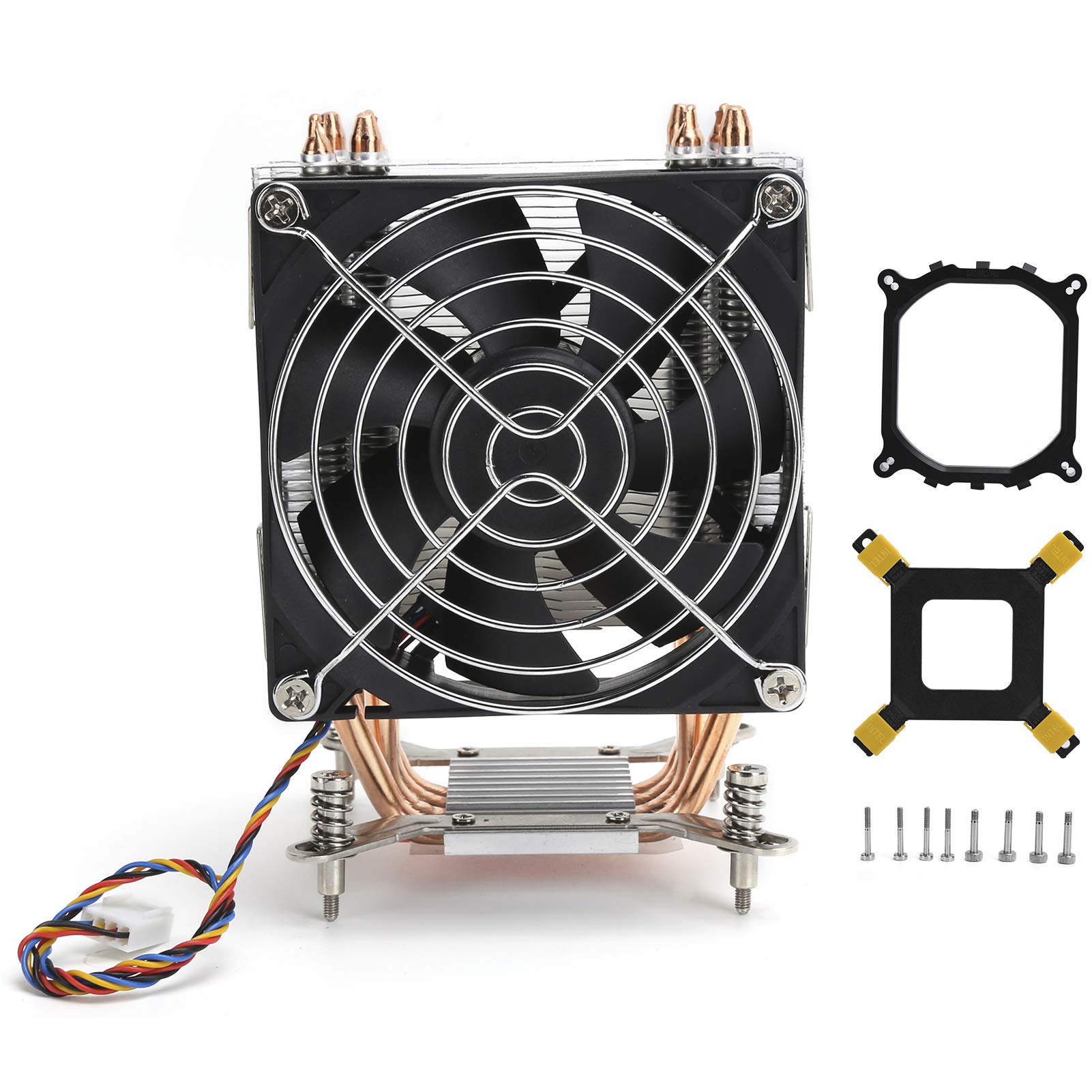 CPU Cooling Fan,CPU Cooler Heat Sink Cooling Fan for LGA2011 1366 1150 1151 1155 1156 Computer Supplies,CPU Heat Sink Fan with Strong Heat Dissipation