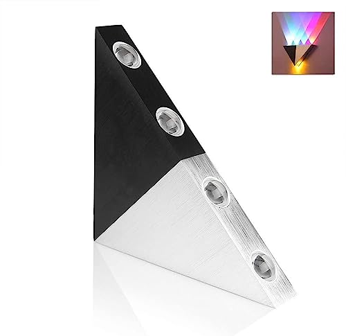BAUFAS Outdoor Wall Lighting,5W LED Wall Sconce Light Fixture Indoor Hallway Up Down Wall Lamp Spot Light Aluminum Decorative Lighting for Theater Studio Restaurant Hotel