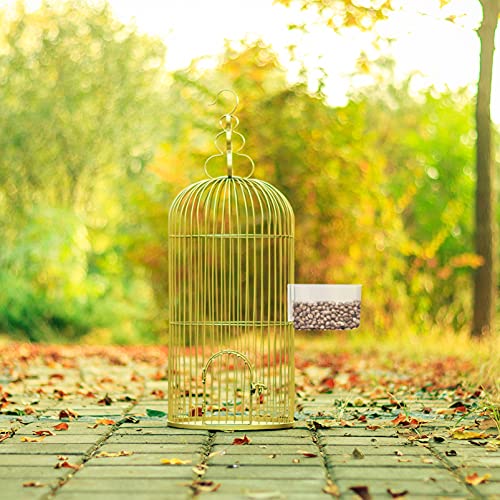 2pcs Bird Cage Feeding Container Bird Food Trough Bird Feeder Thick Semicircle Bird Food Box Bird Cage Accessories for Birds(Transparent)