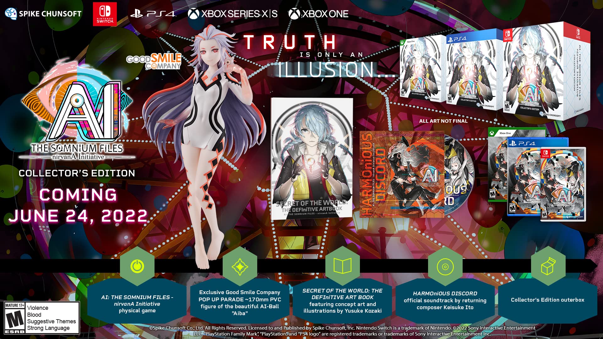AI: THE SOMNIUM FILES - nirvanA Initiative COLLECTOR'S EDITION for Nintendo Switch