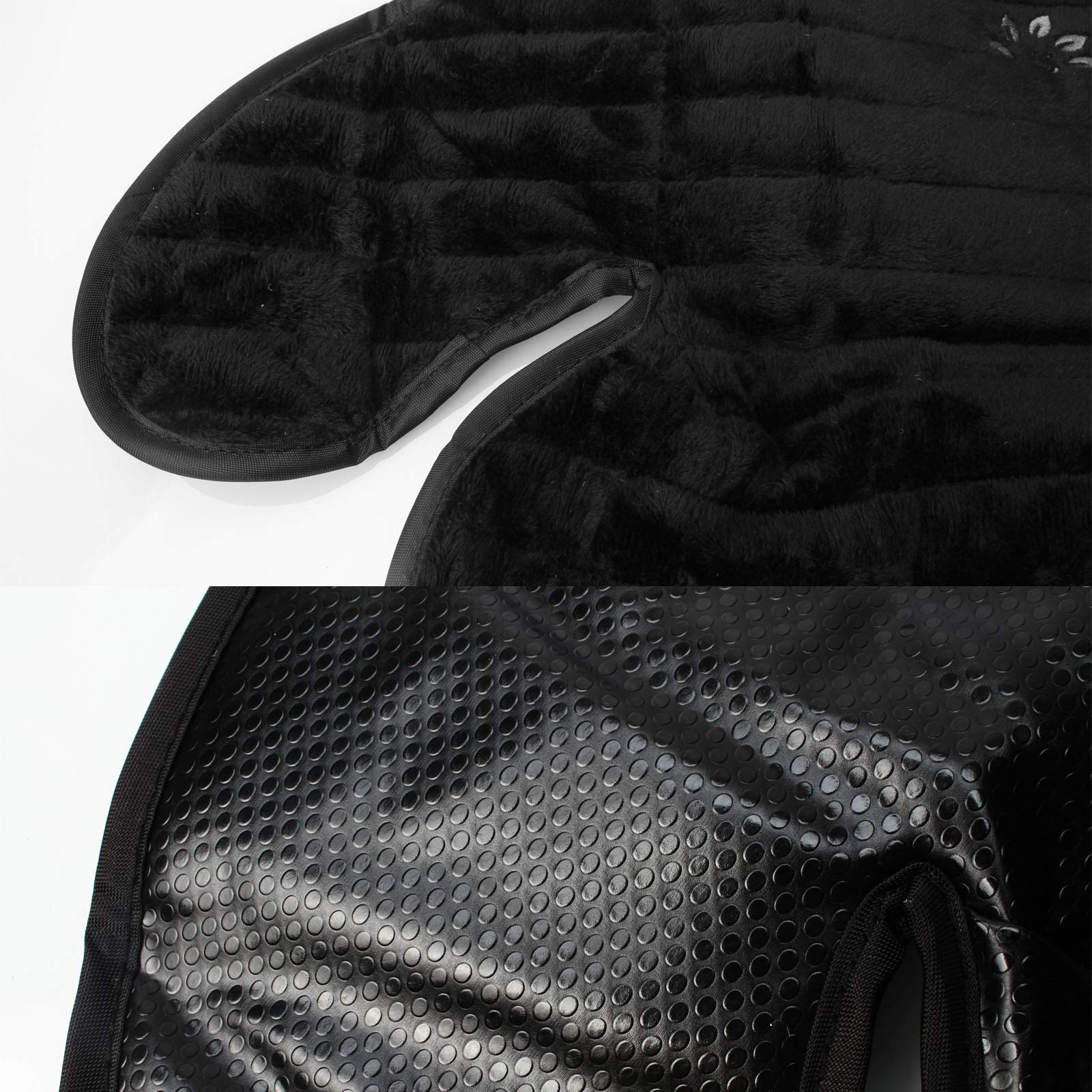 Piddle pad Car Seat Protector - Car Seat Saver Stroller Potty Pad, Baby Car Seat Cover, Car Seat Waterproof Liner for Potty Training Prevent Dipper Leaking 20x15 inch Black 2PCS(Black)