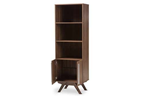 Baxton Studio Ashanti Wood Bookcase