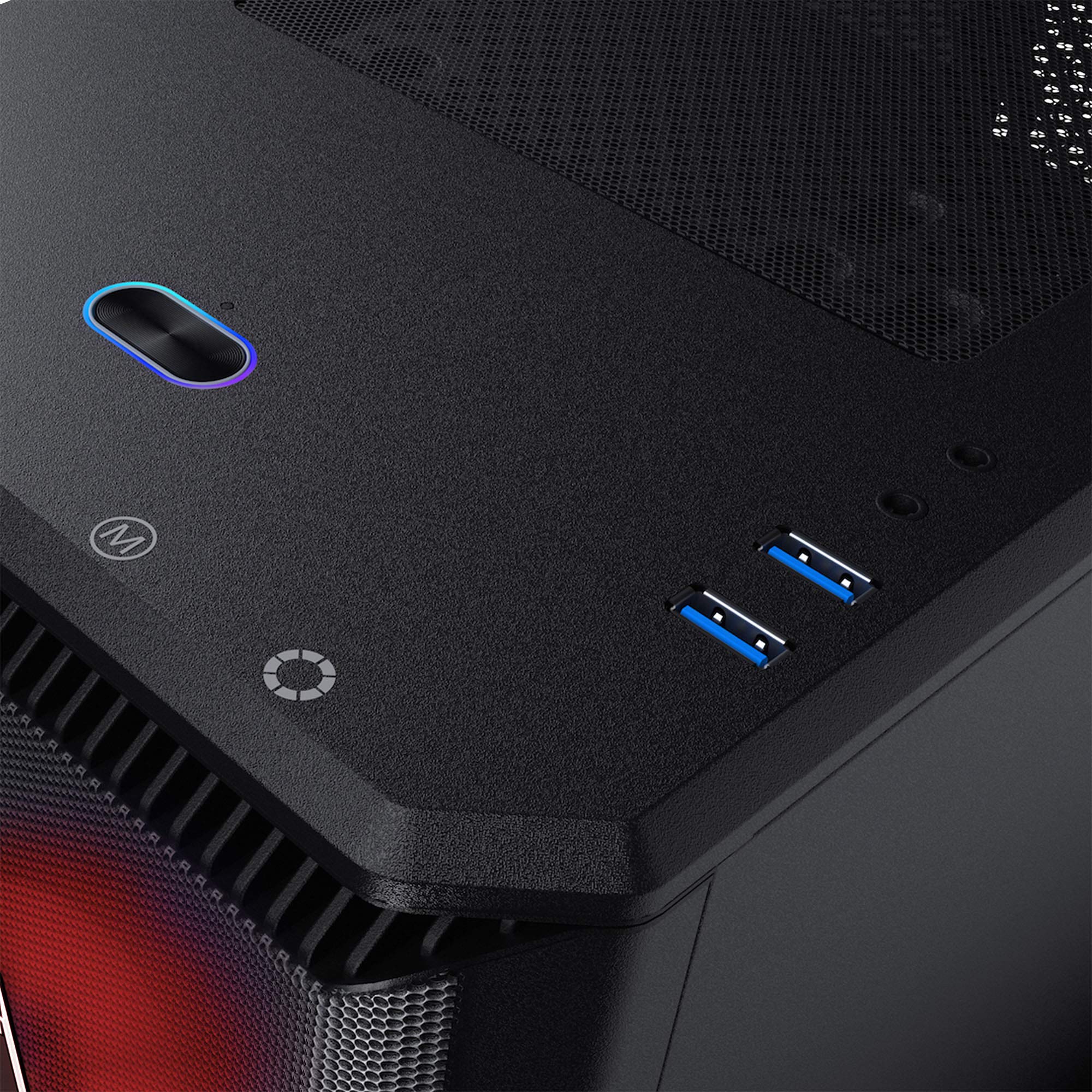 CLX Set Gaming Desktop w/Intel Core i9 10850K Processor, 32GB DDR4 Memory, GeForce RTX 3080 Graphics, 960 GB SSD, 4 TB HDD, WiFi, Windows 11 Home 64-bit, Black
