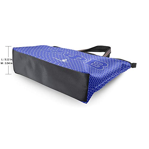 BBGreek Zeta Phi Beta Paraphernalia - Market Tote or Shoulder Bag - Honeycomb - Official Vendor