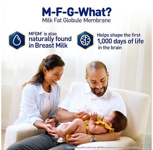 Enfamil NeuroPro Baby Formula, MFGM* 5-Year Benefit, Expert-Recommended Brain-Building Omega-3 DHA, Exclusive Immune Supporting HuMO6 Blend, Ready-to-Feed Infant Formula, Liquid, 6 Fl Oz (24 Count)