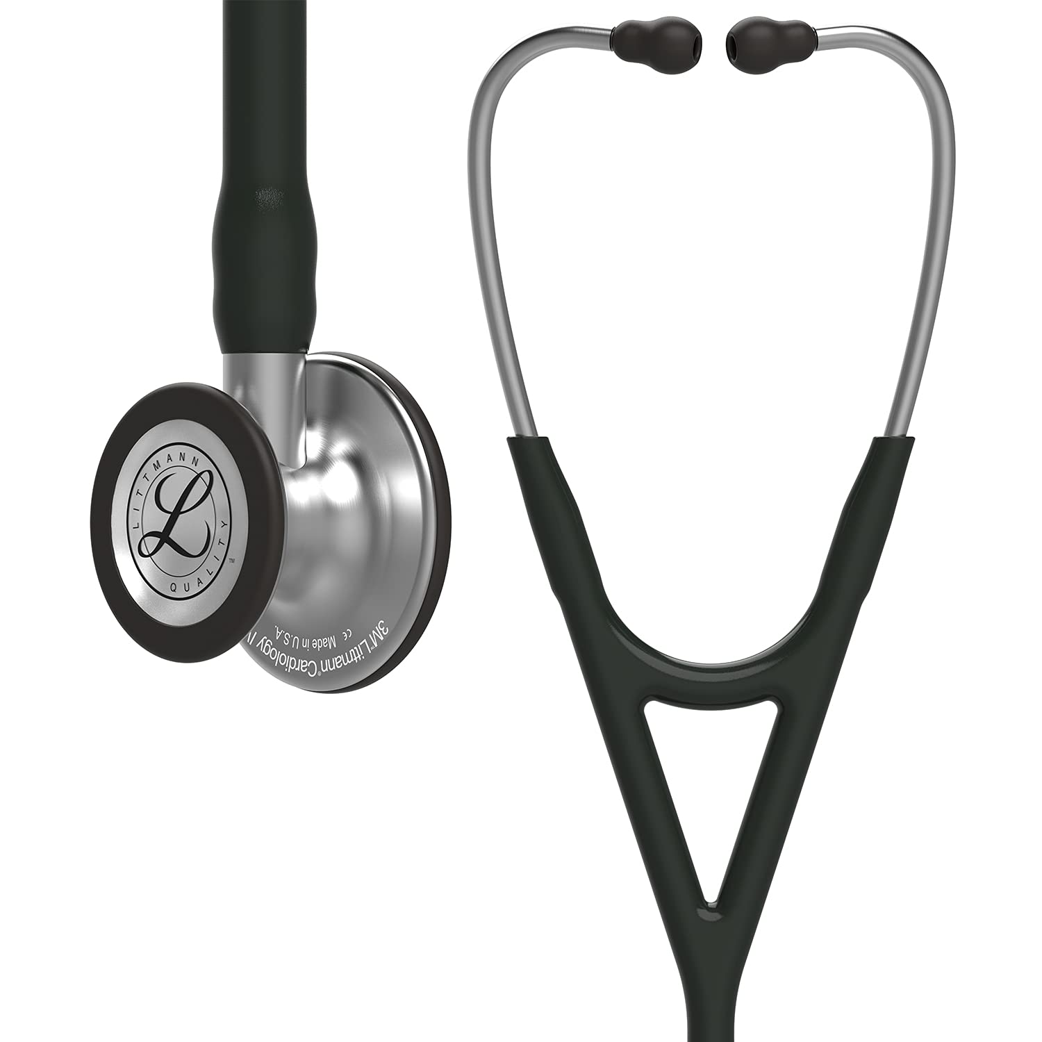 3M Littmann Cardiology IV Diagnostic Stethoscope, 6155, More Than 2X as Loud*, Weighs Less**, Stainless Steel Chestpiece, 27" Hunter Green Tube