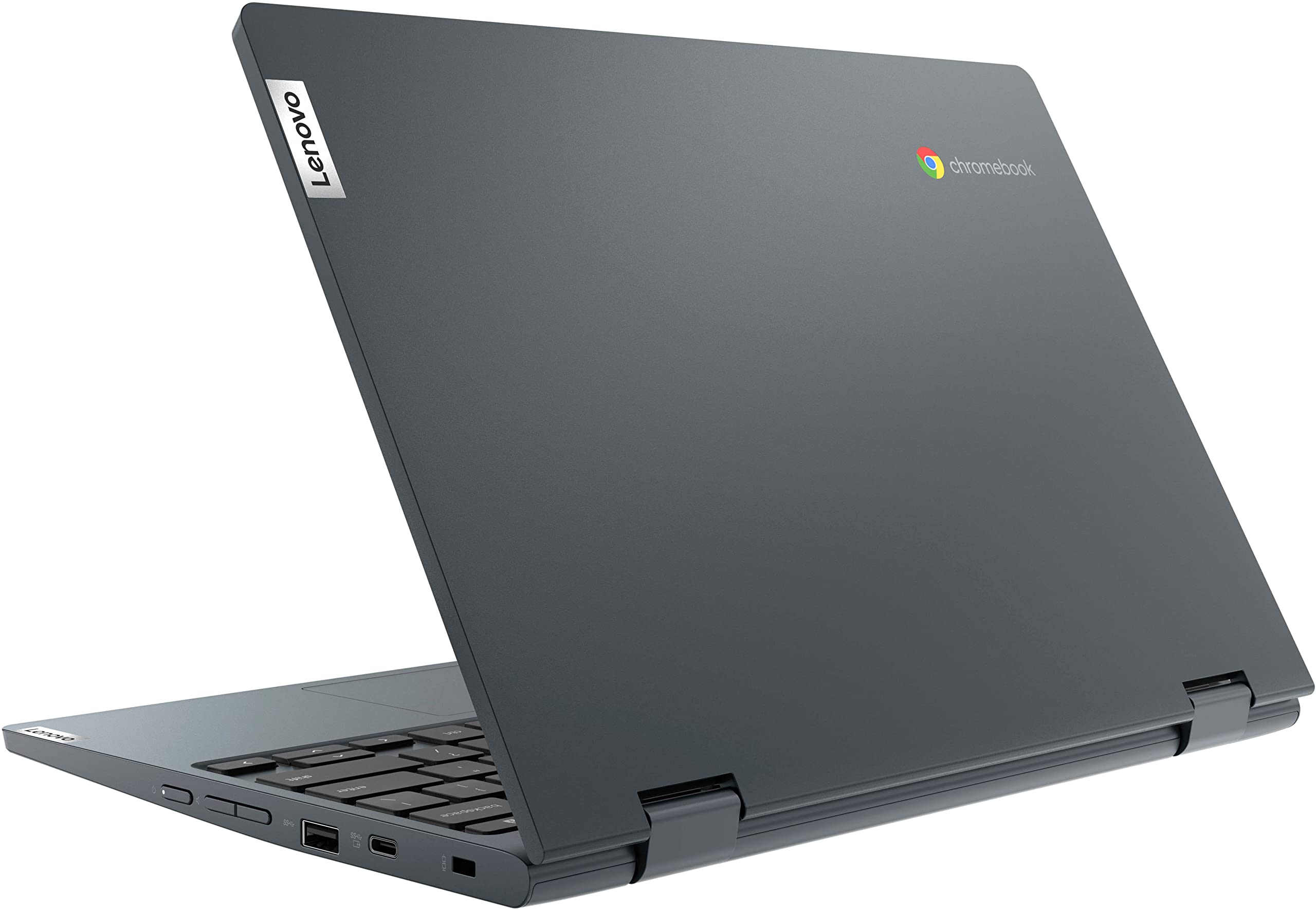 2022 Lenovo Flex 3 Touchscreen Chromebook 2-in-1 11.6" HD Convertible Laptop Computer, Intel Celeron N4020, 4GB RAM, 64GB eMMC, WiFi, Bluetooth, Webcam, MicroSD Card Reader, Chrome OS, w/128GB SD Card