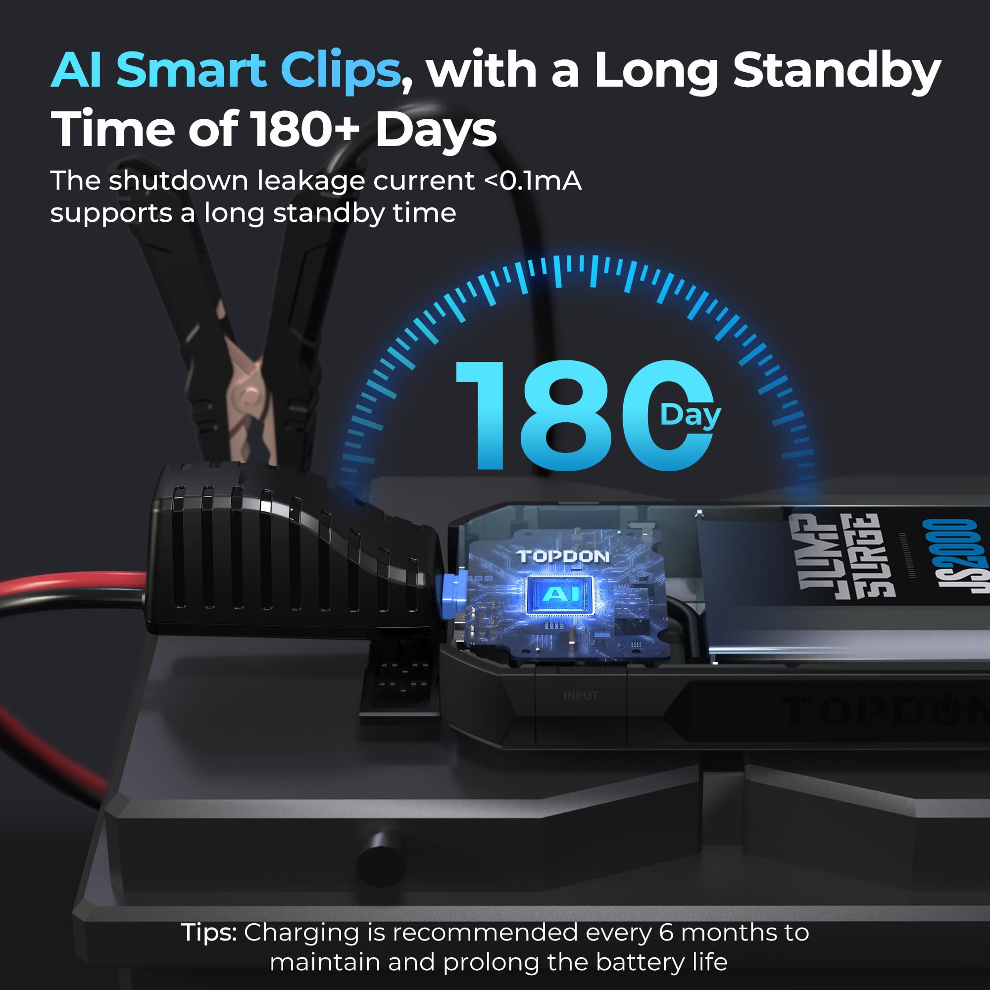 1200A Car Battery Jump Starter, Portable 12V Car Starter