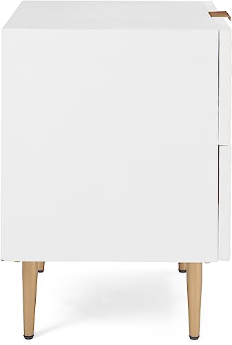 Amazon Brand β Rivet Kingston Modern Dresser 19.69"W, White
