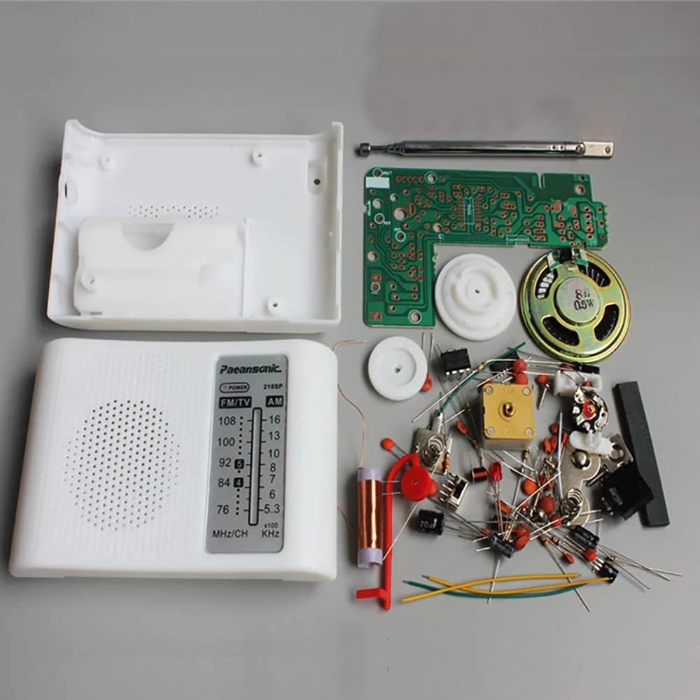 AIMELIAE 1PC AM FM Radio Kit Parts CF210SP Suite For Ham Electronic Lover Assemble DIY