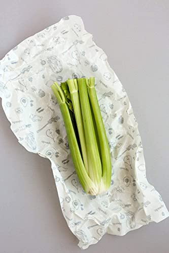 Abeego, The Original Beeswax Food Storage Wrap - One Natural, Giant 13 x 24" Sheet