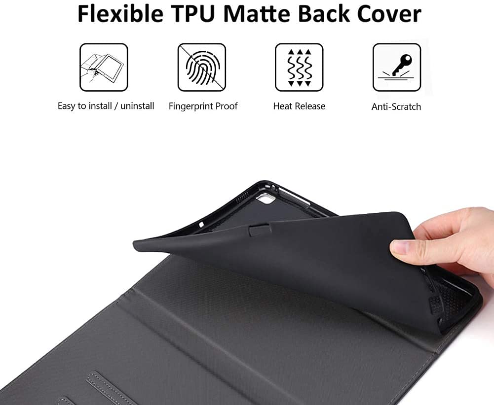 Case for iPad 10.2 8th Gen 2020 / 7th Gen 2019 / iPad Air 10.5" 2019 / iPad Pro 10.5, Durable Shockproof Protective Cover for iPad 8th / 7th with Coasters Set Camouflage American Flag Camo