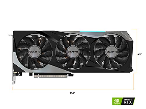 Gigabyte GeForce RTX 3060 Ti Gaming OC PRO 8G Graphics Card, 3X WINDFORCE Fans, 8GB 256-Bit GDDR6, GV-N306TGAMINGOC PRO-8GD Video Card