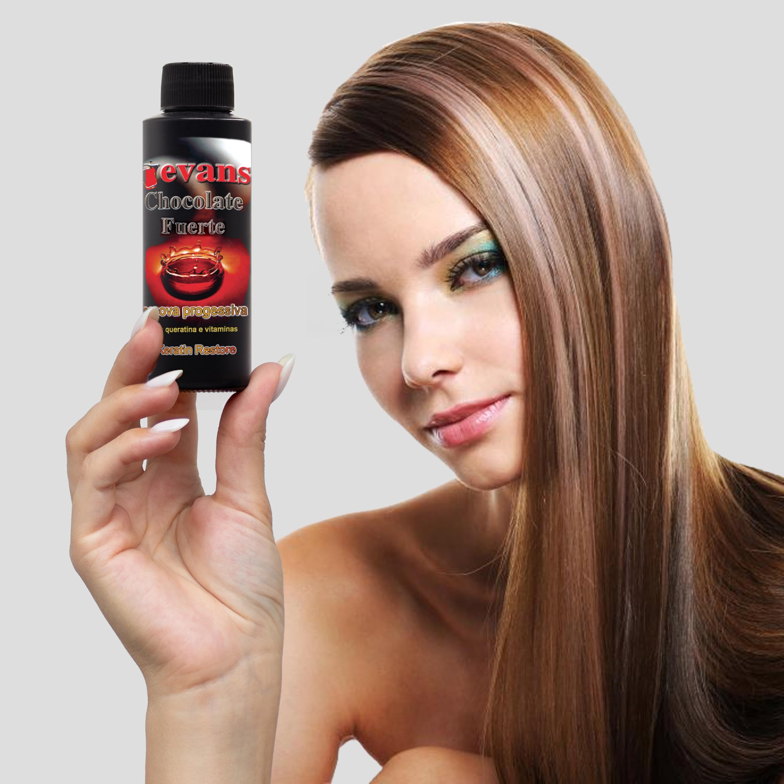 YSSER evans COMBO PACK Brazilian Keratin Hair Smoothing Treatment Blowout Straightening System – Strong 16 fl oz + Clarifying Shampoo 16 fl oz + After Care Smoothing Shampoo Sulfate free 16 fl oz