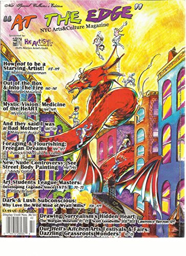 AT THE EDGE, NYC ARTS & CULTURE MAGAZINE, NEW SPECIAL COLLECTOR'S EDITION, 2014