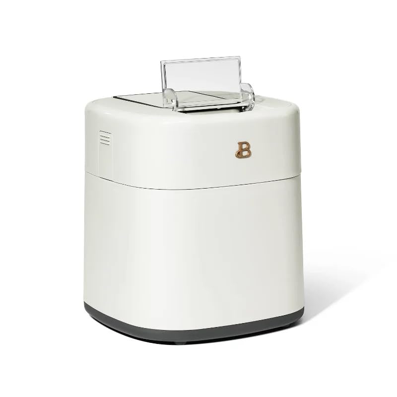 Beautiful 1.5QT Ice Cream Maker with Touch Activated Display, White Icing by Drew Barrymore (White Icing)