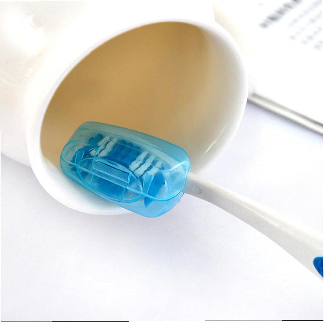 Pinicecore Toothbrush Case Covers Travel Hiking Camping Brush Cap Great for Home and Outdoor 5pcs/Set Random