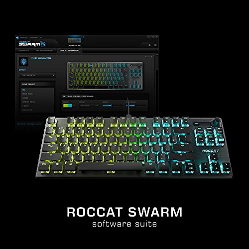 ROCCAT Vulcan TKL Pro Keyboard + Kone Pro Air Wireless Mouse Bundle