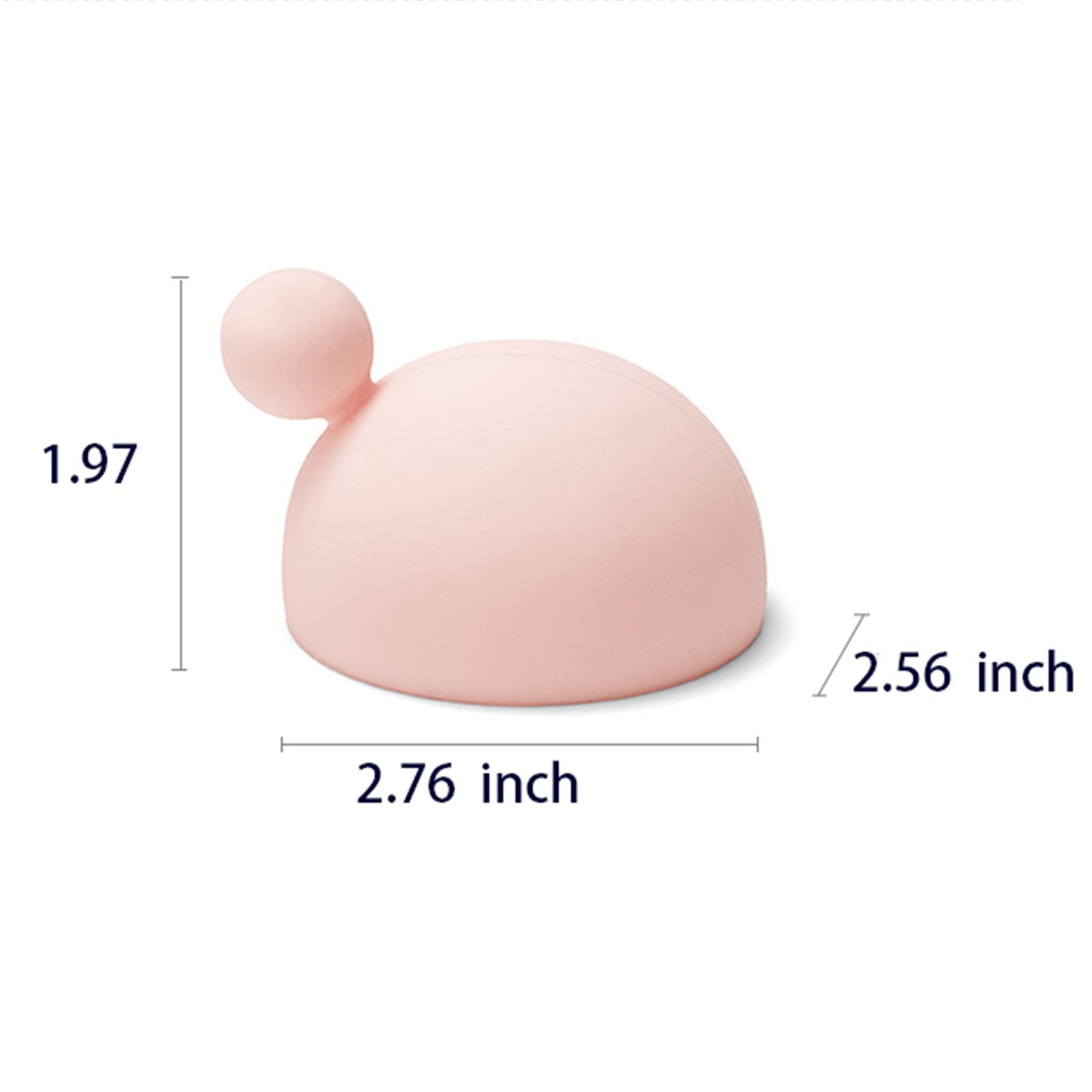 Pubcontti Asion Brush Cleaning Pad,Silicone Makeup Cleaning Brush Scrubber Bowl Portable Washing Tool Cosmetic Brush Cleaner for Girl-Easy Clean