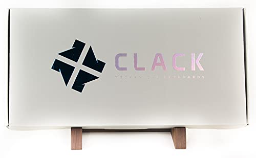 Clack Solid Aluminum Mechanical Keyboard - Cherry MX Brown Switches - Hot swappable - GK64, Grey