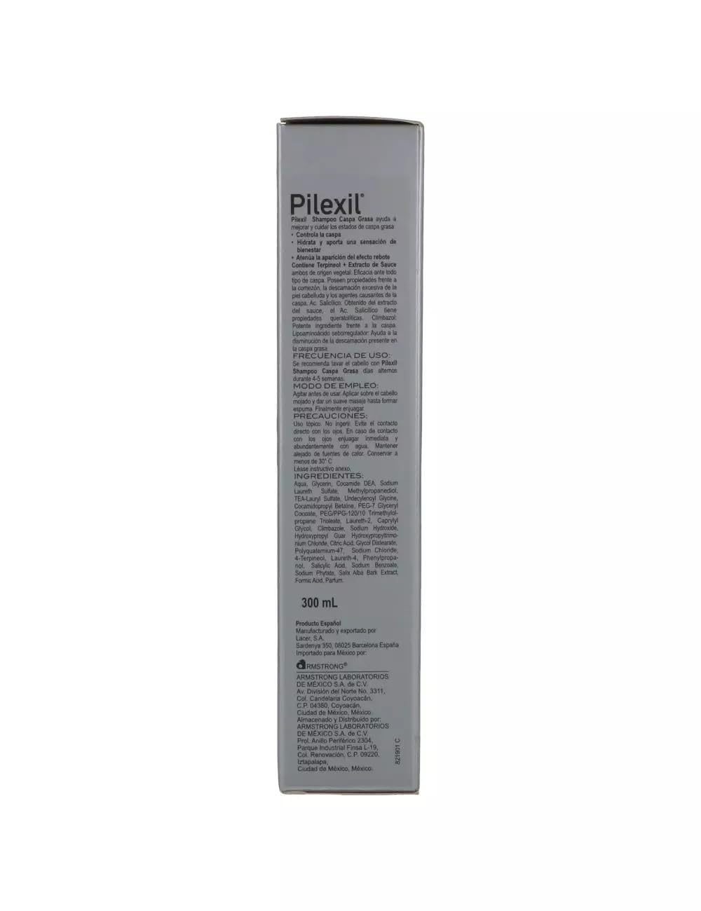 PILEXIL SHAMPOO DANDRUFF ANTI-DANDRUFF OILY HAIR 300MLGood for hair Treatment