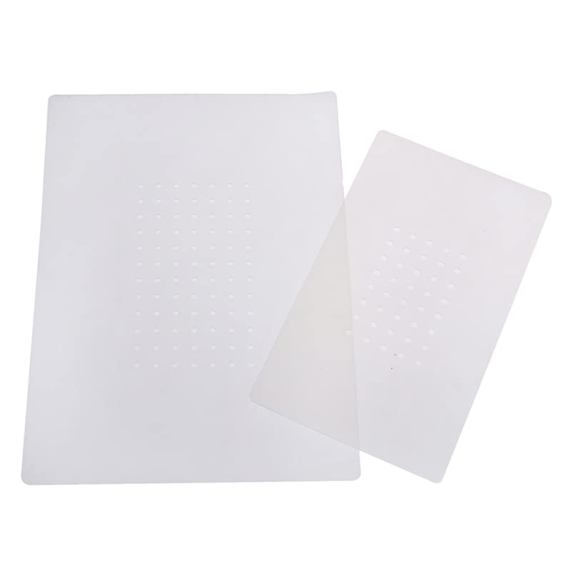 2Pcs Silicon Rubber Pad Non-Slip Mat For Pad Cellphone LCD Screen Vacuum Suction Separator High Temperature Silicone Pad (Color : B)