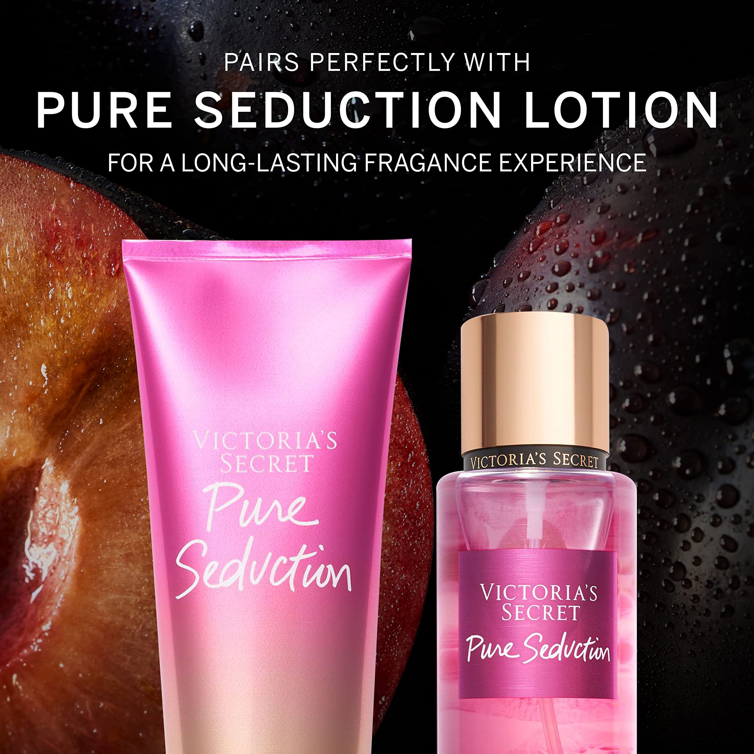 Victoria's Secret Pure Seduction Mini Fragrance Duo Gift Set, Notes of Juiced Plum and Crushed Freesia
