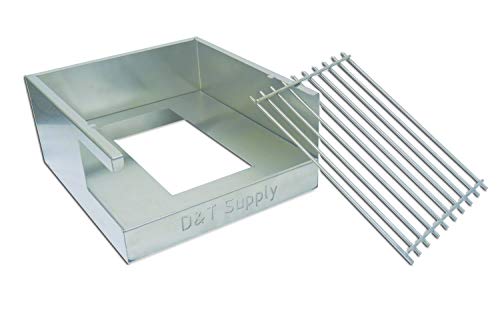 Butane stove silver frame, Stainless steel, Windproof, Kitchen, Indoor-Outdoor, Housing, 14''Lx12''Wx5.5''H
