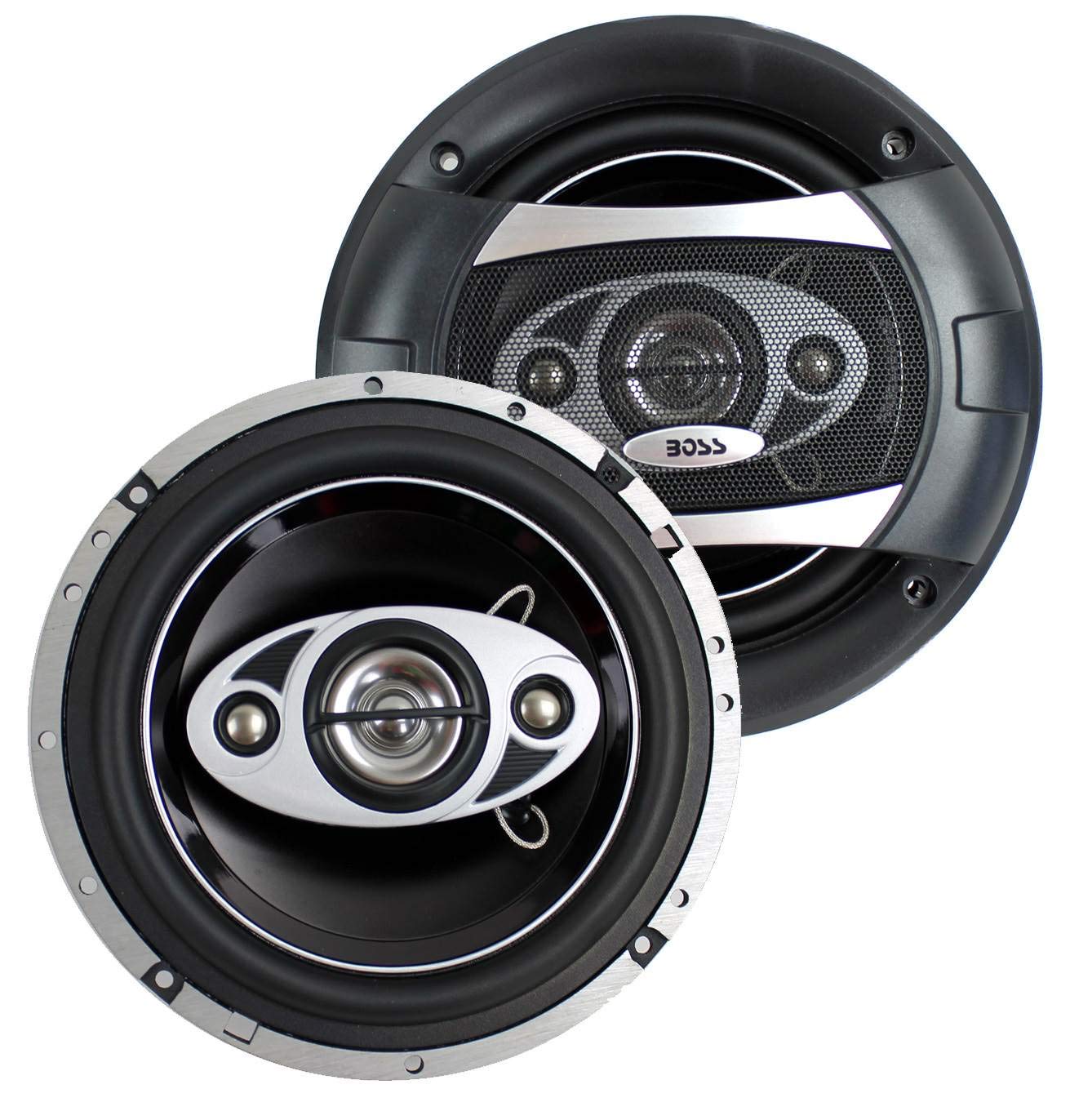 4 New BOSS Audio P65.4C 6.5" 4-Way 400W Car Audio Coaxial Speakers Stereo P654C