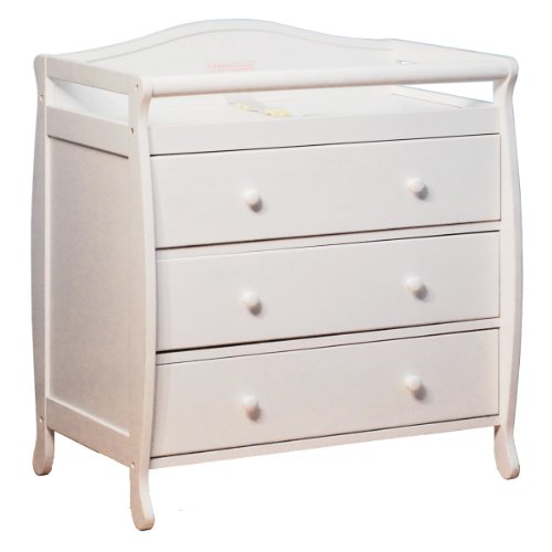 Athena Grace 3 Drawer Changer, White