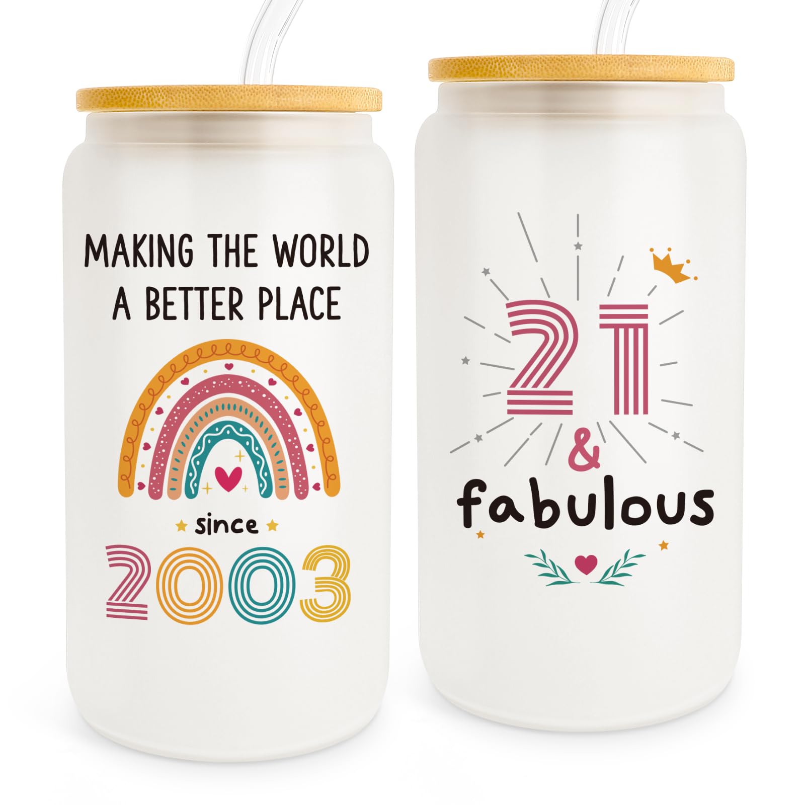 21st Birthday Gifts for Her, 21st Birthday Gifts Women, 21 Fabulous Gifts, 2003 Birthday Gifts, 21st Birthday Gifts Ideas, Gifts for 21st Birthday Daughter, Niece, Granddaughter, 21st Decorations