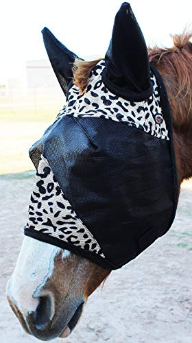 Equine Horse Mask Light Weight Summer Spring Airflow Mesh COB Size 73216C