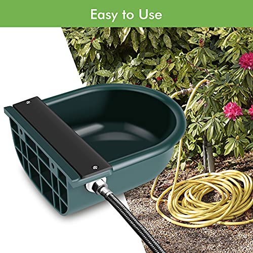 4L Automatic Cattle Waterer Bowl for Animal Farm Grade Stock Waterer Horse Cattle Goat Sheep Dog Water Drinking Dispenser Pet Livestock Tool