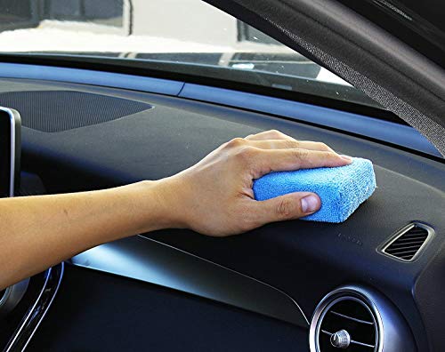 Autocare 10 Pack Car Wax Applicator Pad Rectangle Foam Premium Grade Microfiber Applicator Pads
